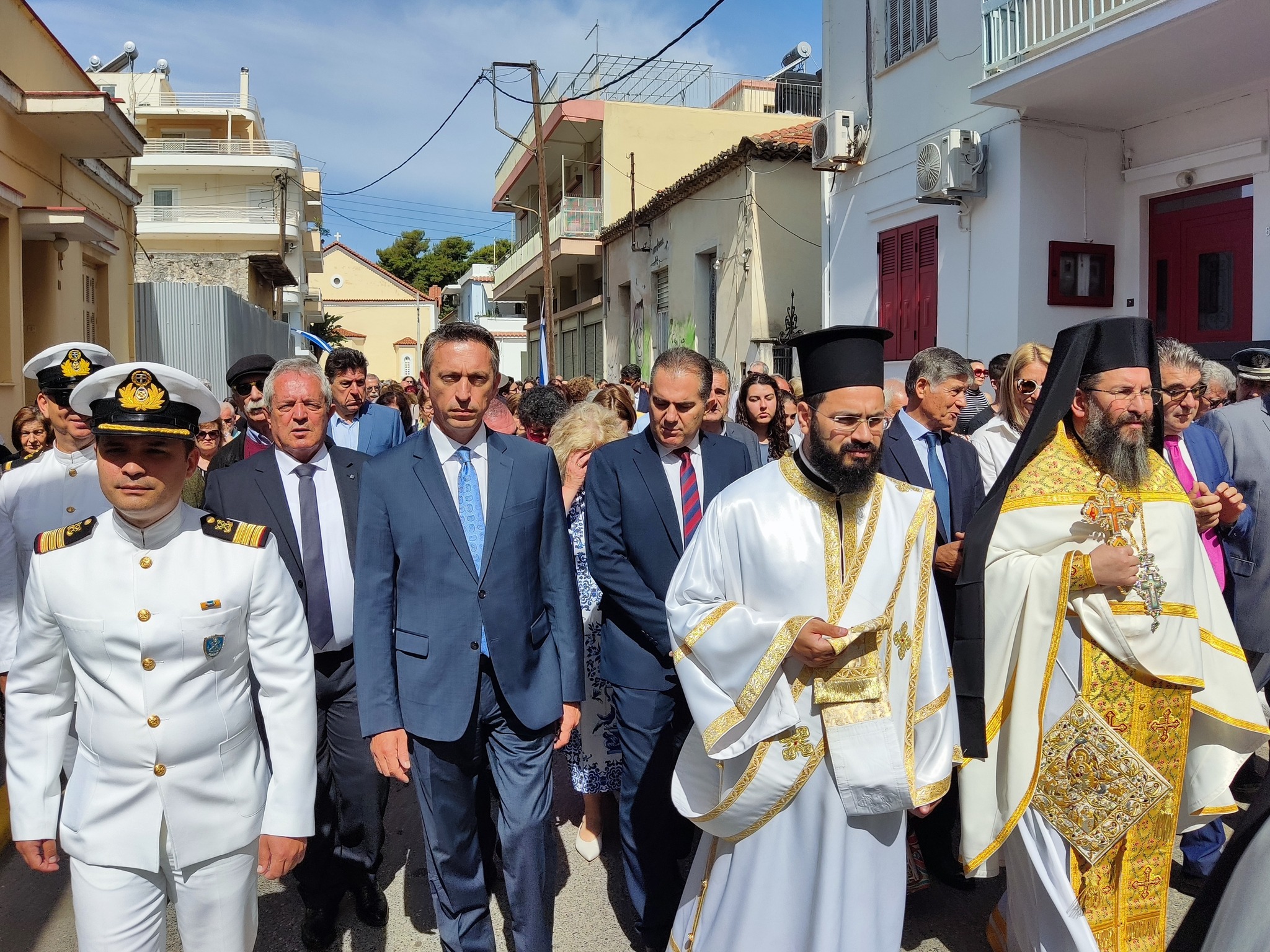Η εορτή και λιτανεία της Αναλήψεως στην Παραλία Καλαμάτας